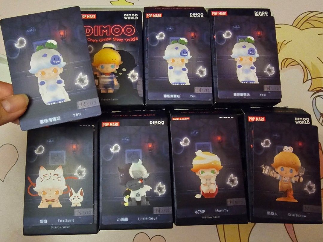 POP MART & BLIND BOX Pucky Dimoo Molly HACIPUPU etc., Hobbies & Toys ...