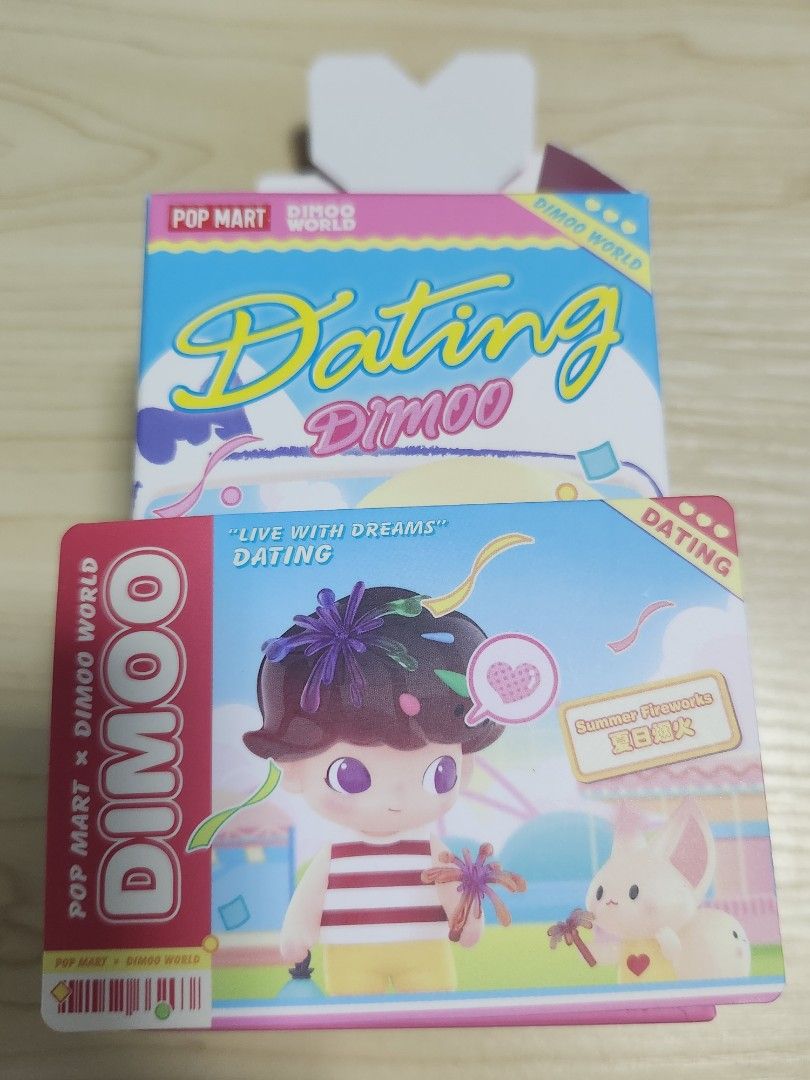 POPMART Dimoo Dating Series - Summer Fireworks, Hobbies & Toys, Toys ...