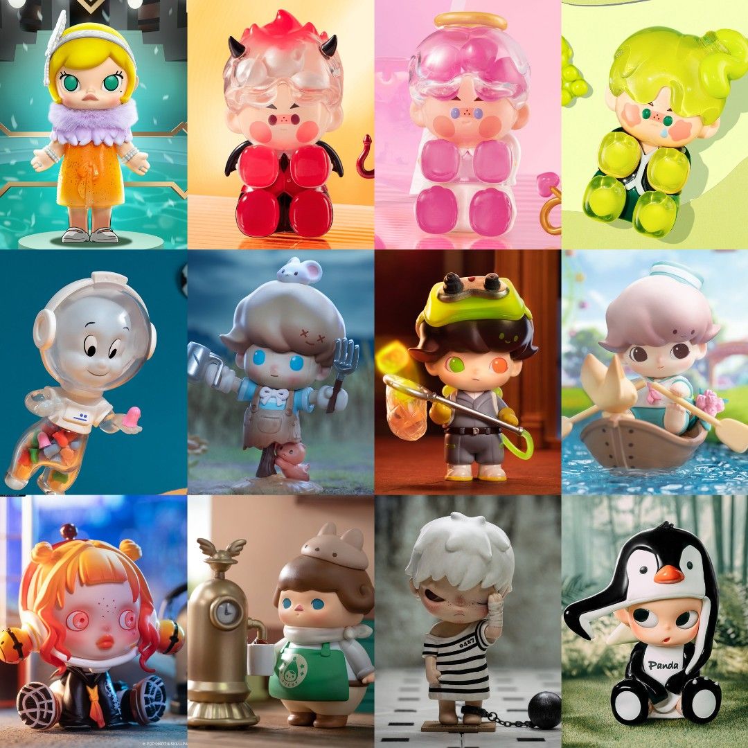 Popmart Secret Sweet Bean Akihabara Pain Car, Dimoo, Labubu, Hirono ...