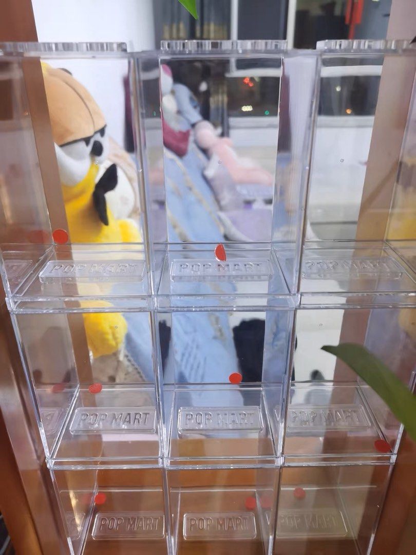 POPMART single display box (Molly, Skullpanda, Hirono, Deduckoo, Bunny ...