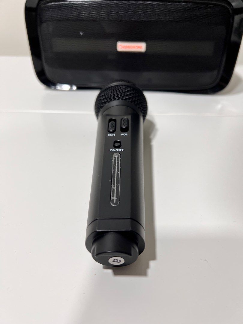 Portable Home KTV Karaoke Set with 2 Wireless Mics, Audio, Portable ...