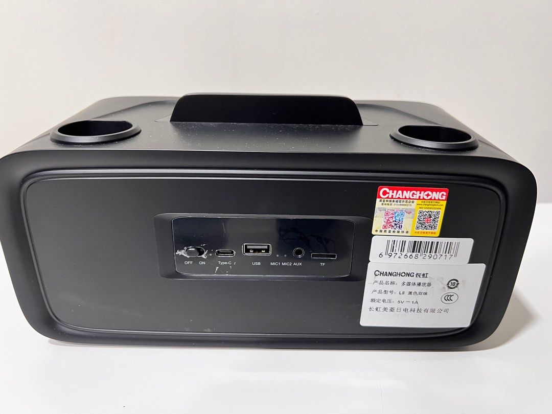 Portable Home KTV Karaoke Set with 2 Wireless Mics, Audio, Portable ...