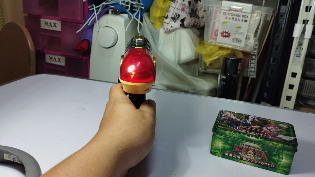 POWER RANGERS ZEO LASER PISTOL, Hobbies & Toys, Toys & Games on Carousell