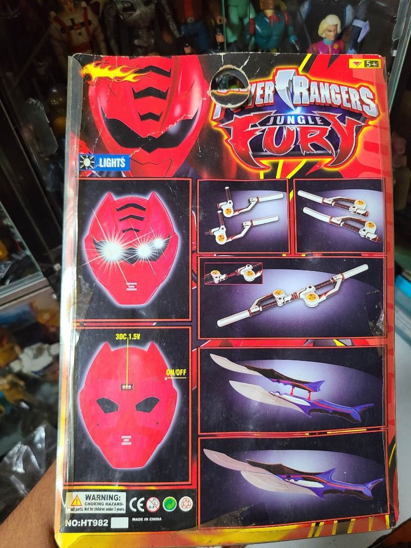 Power Rangers Jungle Fury weapons pack bootleg/k.o, Hobbies & Toys ...