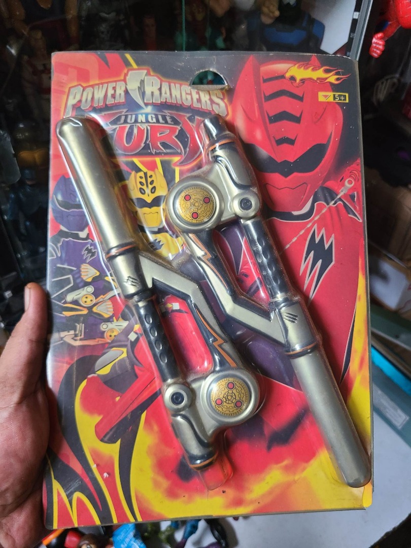 Power Rangers Jungle Fury weapons pack bootleg/k.o, Hobbies & Toys ...