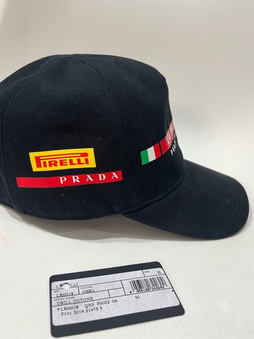 Prada Cap Black, Men's Fashion, Watches & Accessories, Caps & Hats on ...