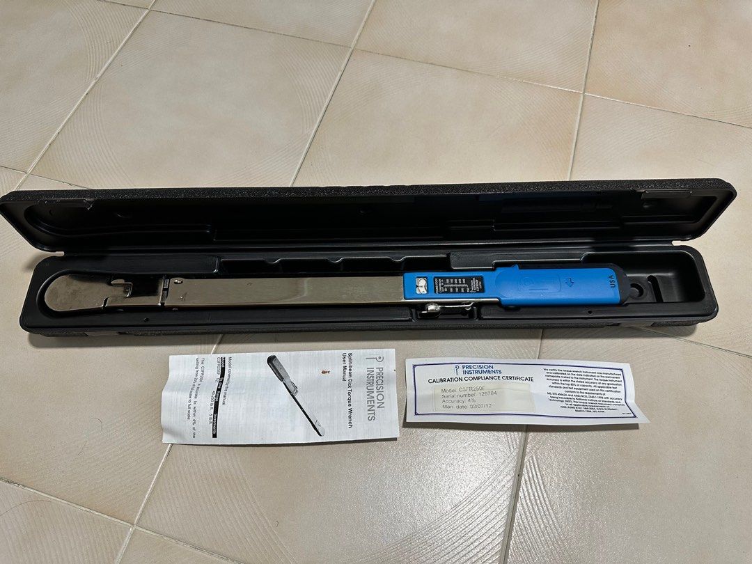 Precision Instruments split beam click torque wrench C3FR250F ...