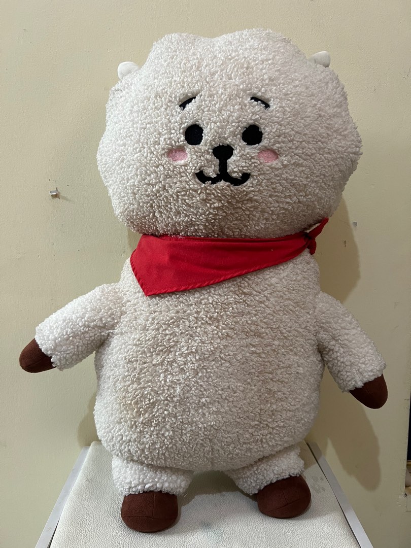 PRELOVED RJ ALPACA PLUSHIE (JIN FROM BT21), Hobbies & Toys, Toys ...