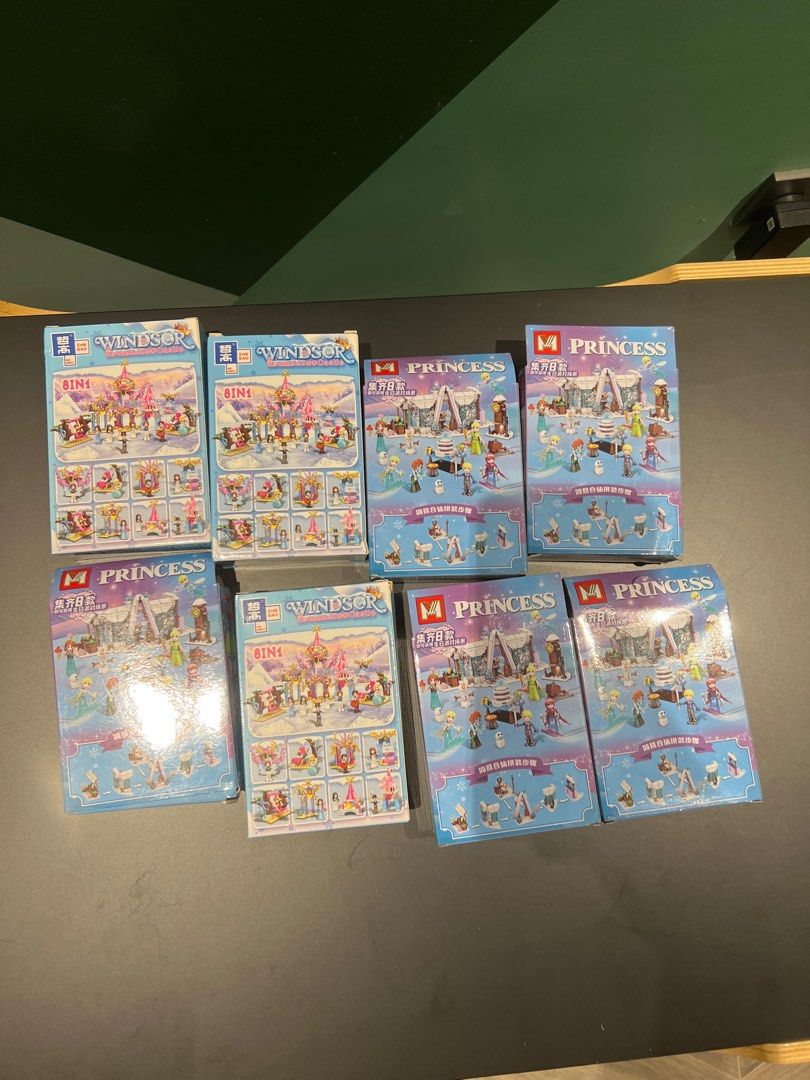 Princess Lego brick (all 8), Hobbies & Toys, Toys & Games on Carousell