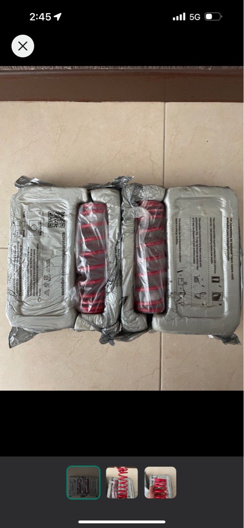 Profender Spare spring xmax300, Motorcycles, Motorcycle Accessories on ...