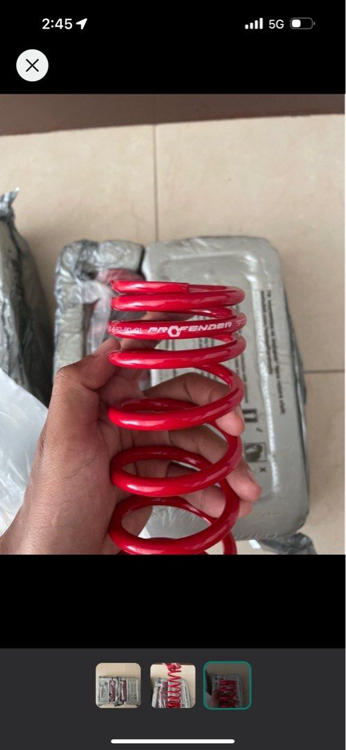 Profender Spare spring xmax300, Motorcycles, Motorcycle Accessories on ...