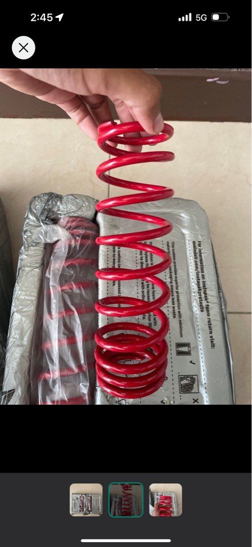 Profender Spare spring xmax300, Motorcycles, Motorcycle Accessories on ...