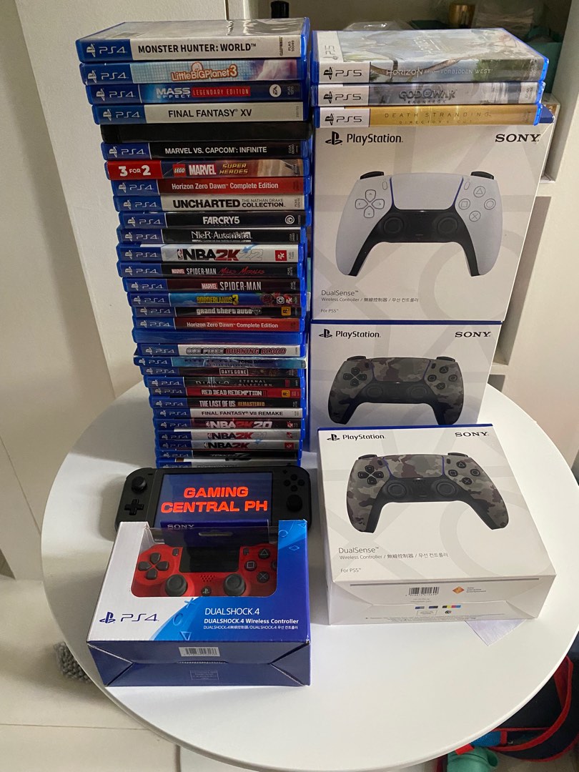 PS4 Games, PS5 Games, PS5 Dualsense controller, PS4 Dualshock Controller, Video Gaming, Video ...