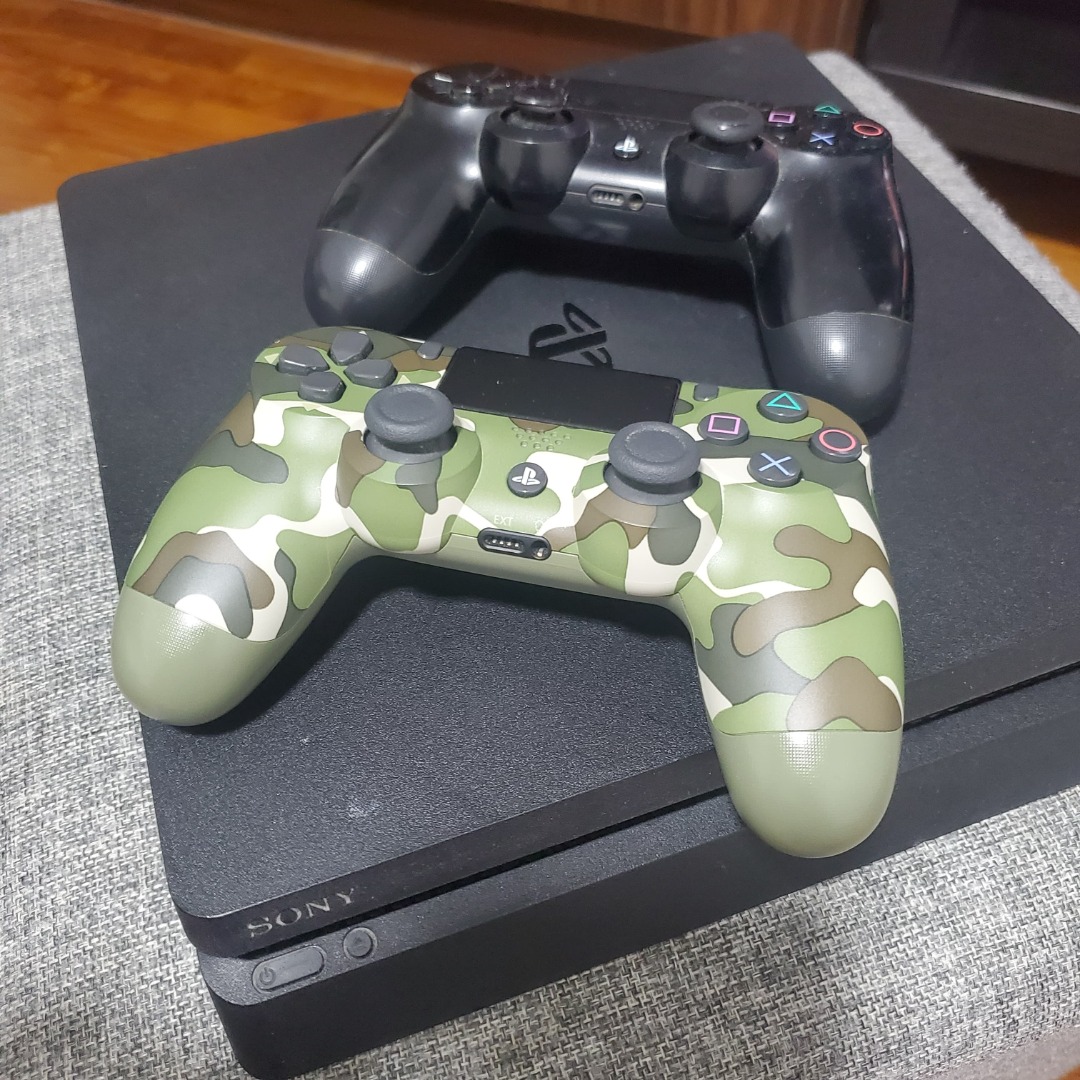 PS4 Slim 500G MODEL CHU-2006A, Video Gaming, Video Game Consoles ...