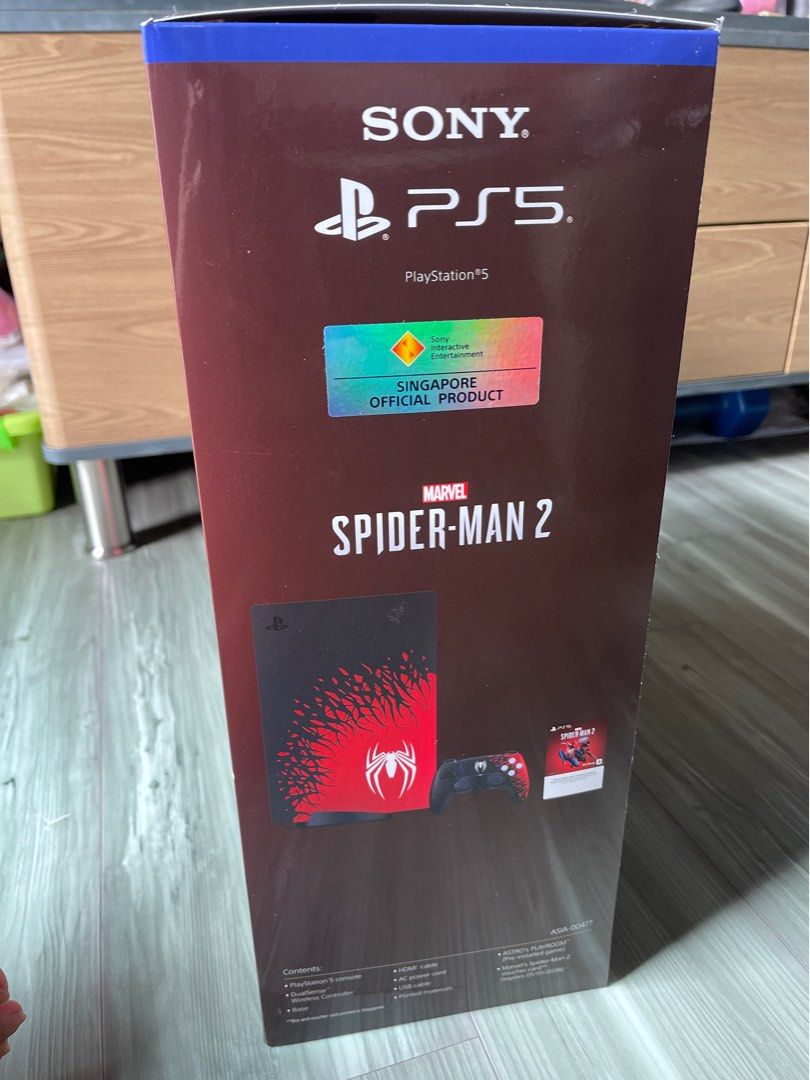 Ps5 Spider-man 2 console, Video Gaming, Video Game Consoles ...