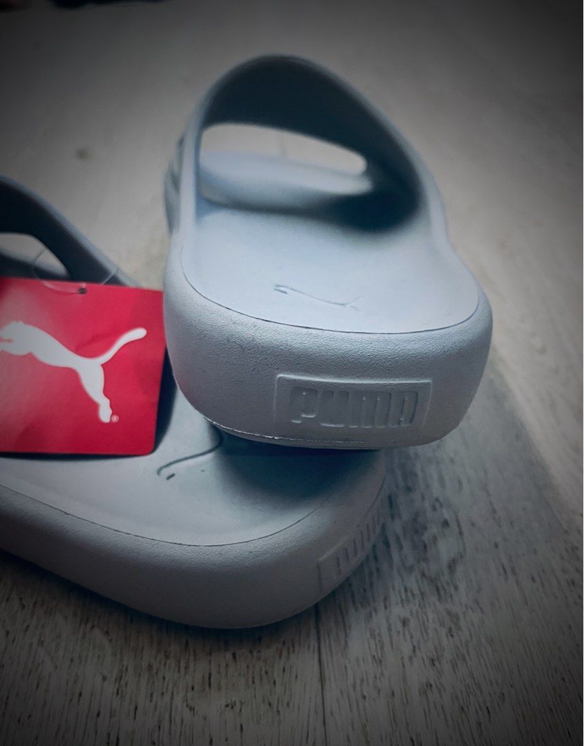 PUMA sliders - Shibui Cat, Men's Fashion, Footwear, Flipflops and ...