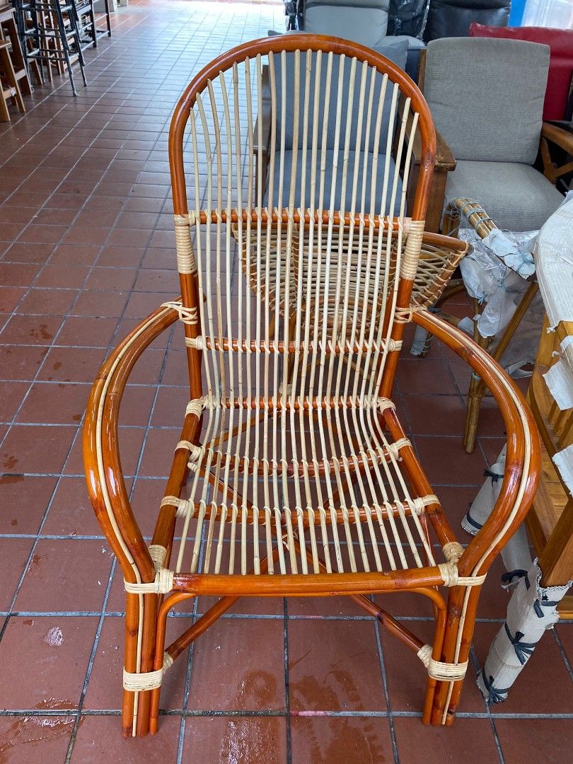 Rattan chair, Furniture & Home Living, Furniture, Chairs on Carousell