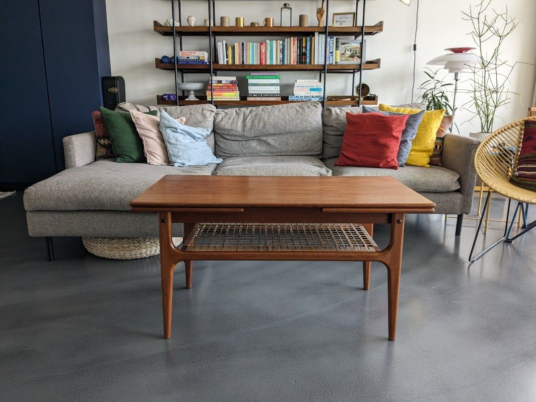 Restored 60's Danish Coffee Table, Furniture & Home Living, Furniture ...