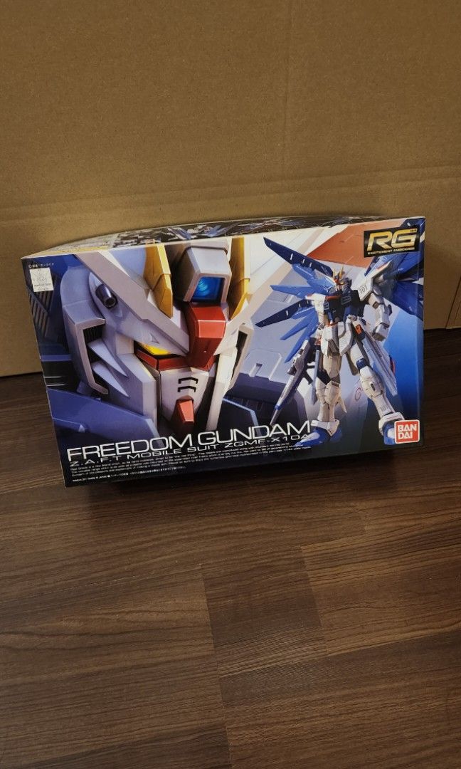 Rg freedom gundam, Hobbies & Toys, Toys & Games on Carousell