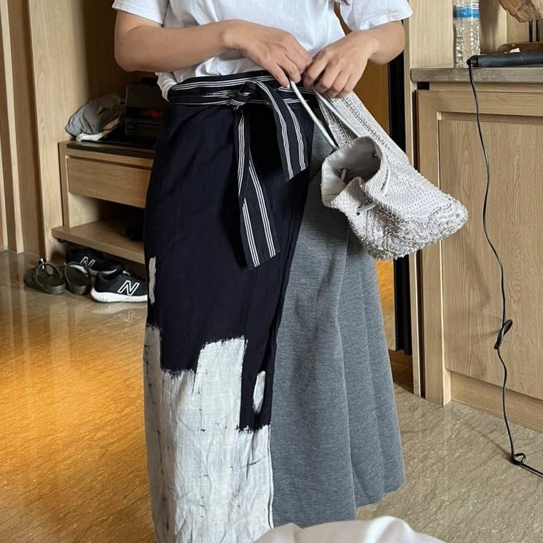 Rok Lulu Lutfi labibi, Fesyen Wanita, Pakaian Wanita, Gaun & Rok di ...