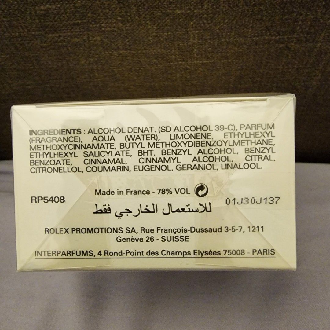 Rolex Eau De Parfum Pour Femme - 75ml, Beauty & Personal Care ...