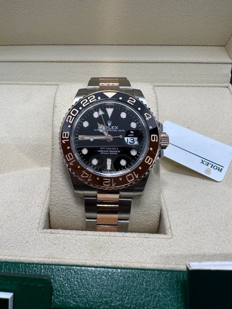 Rolex GMT Root beer Year Model 2021, Luxury, Watches on Carousell