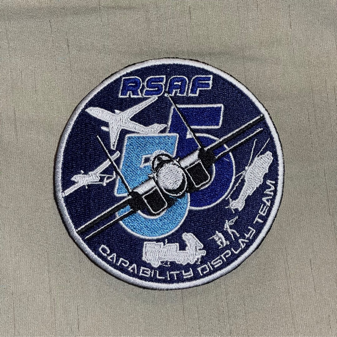 RSAF 55 Patch, Hobbies & Toys, Memorabilia & Collectibles, Fan ...