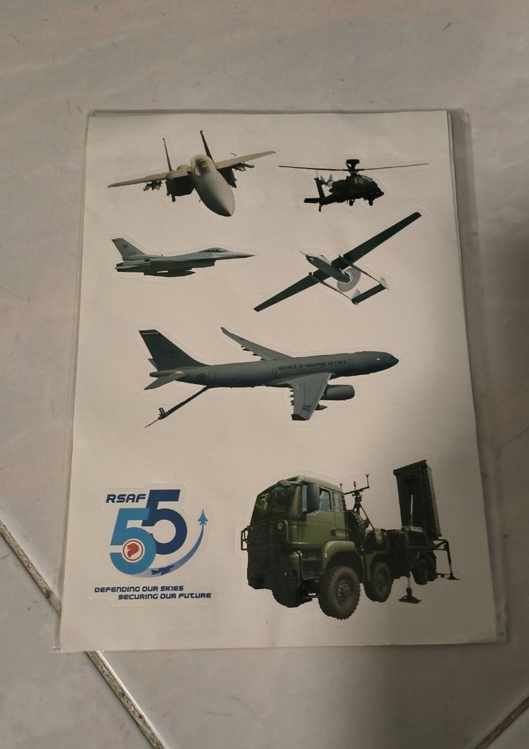 Rsaf sticker, Everything Else on Carousell