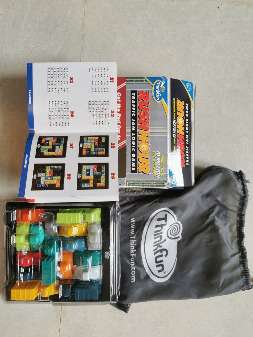 Rush hour traffic jam logic game, Hobbies & Toys, Toys & Games on Carousell