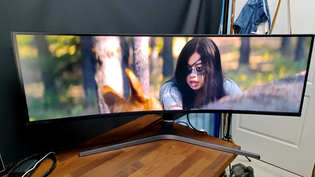 Samsung CHG90 49" Super Ultrawide Monitor, Computers & Tech, Parts ...