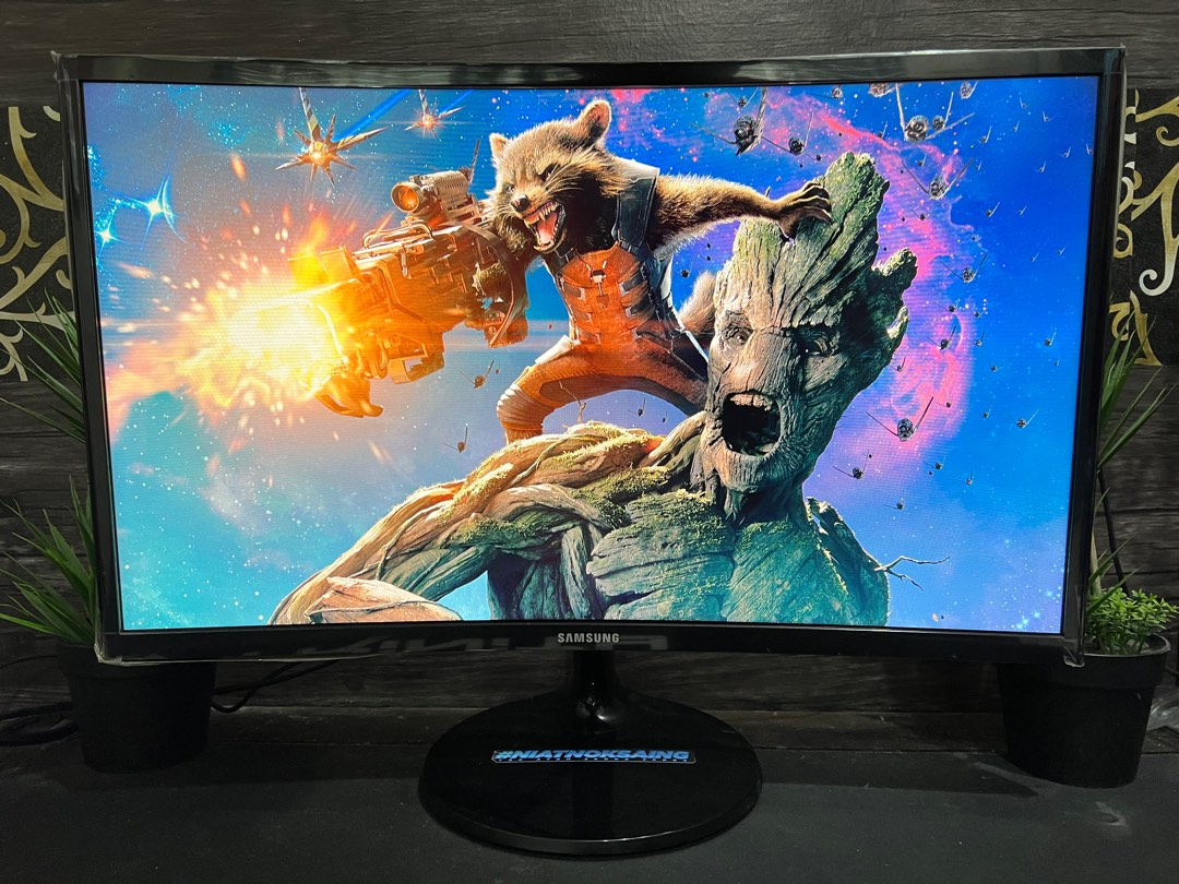 Samsung Curved Monitor 24 inch LED Full HD HdMI Vga, Computers & Tech ...