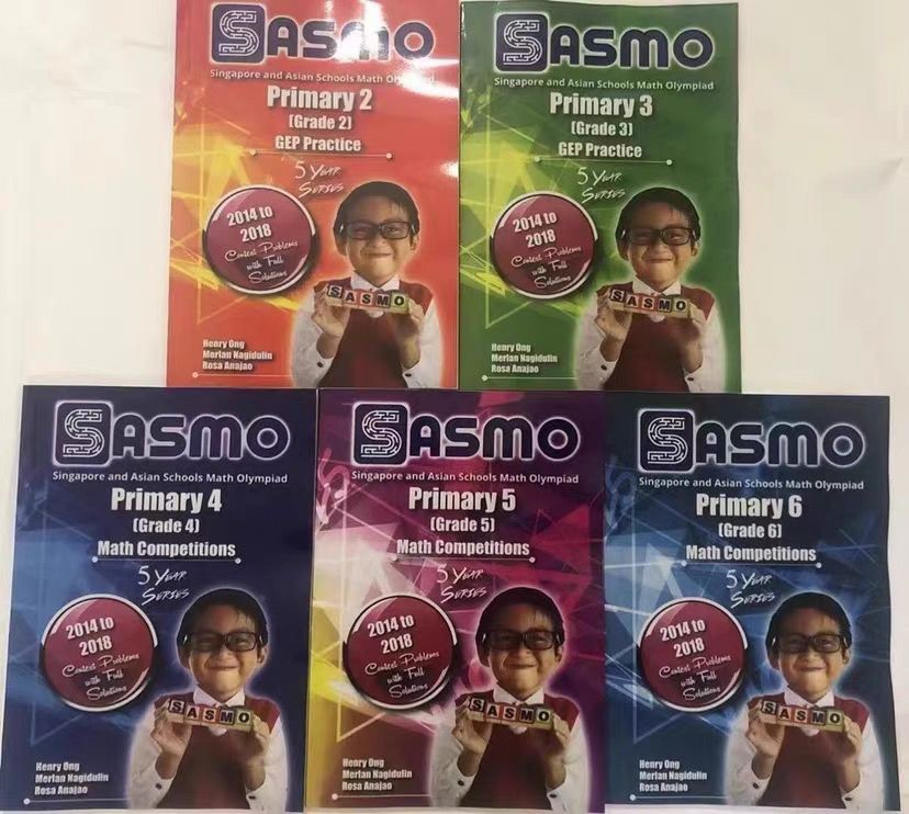 SASMO Olympiad Maths P2 & P3, Hobbies & Toys, Books & Magazines ...