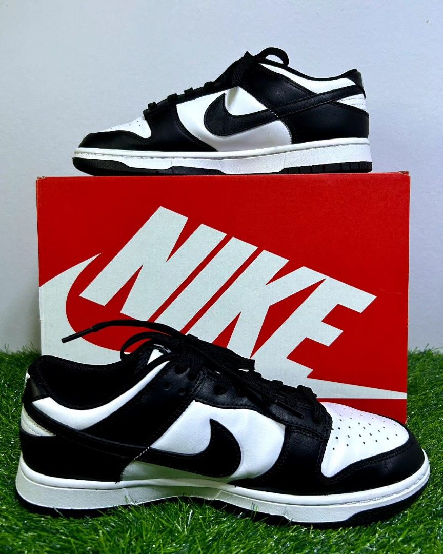 Sb Dunk Low Panda Mens Fashion Footwear Sneakers On Carousell