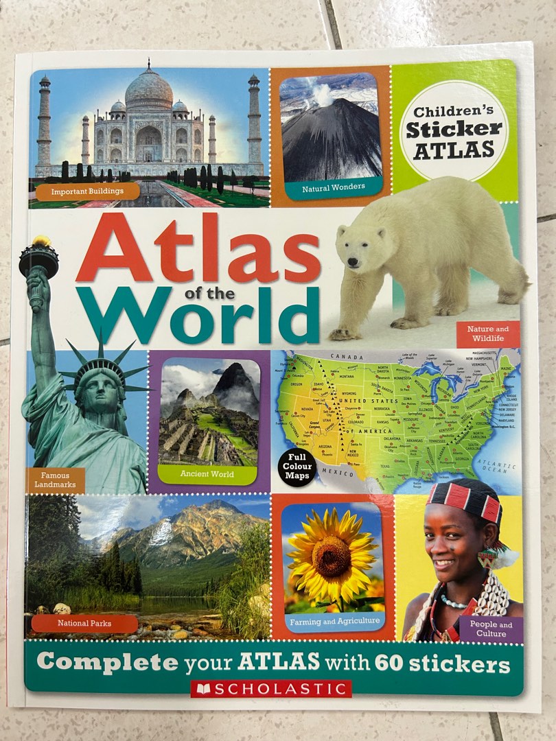 Scholastic Atlas of the World, Hobbies & Toys, Books & Magazines ...