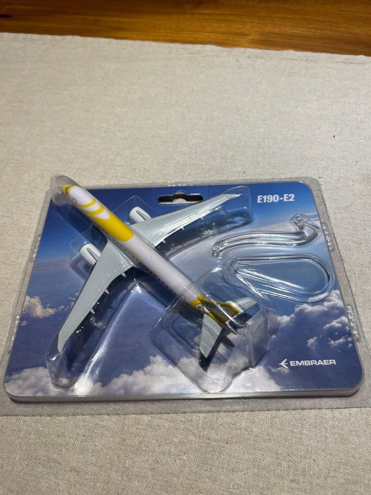 Scoot plane model E190-E2, Hobbies & Toys, Toys & Games on Carousell