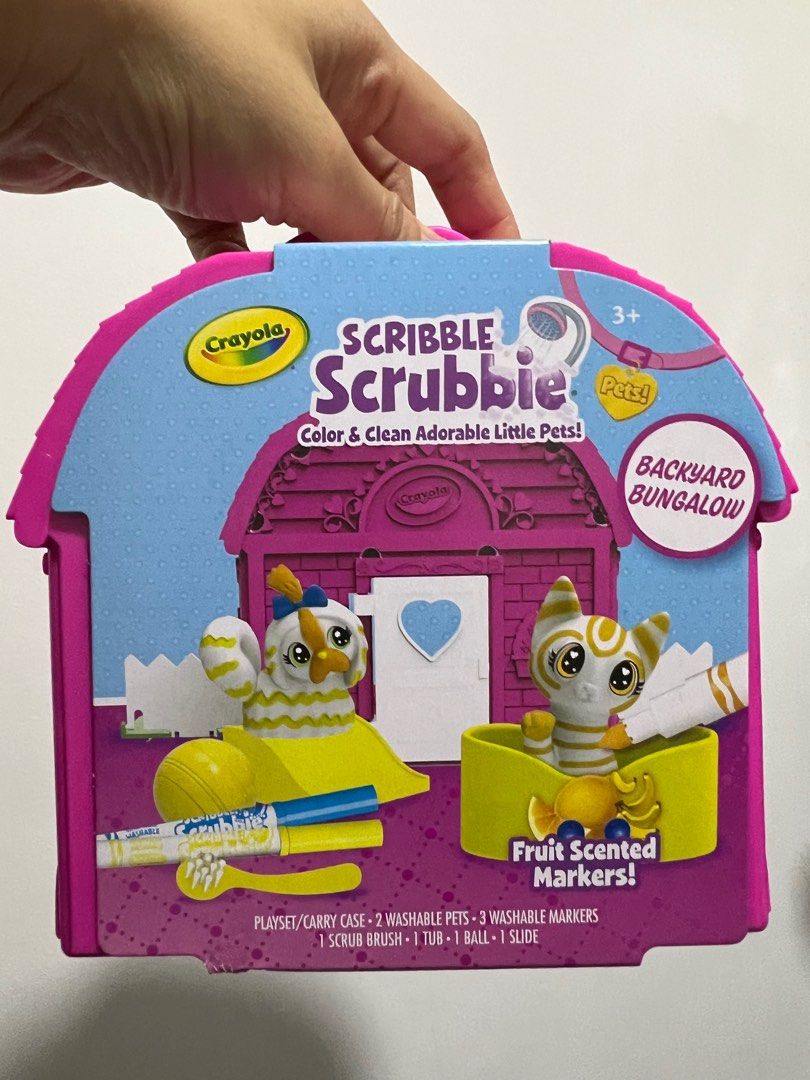 Scribble scrubbie backyard bungalow, Hobbies & Toys, Toys & Games on Carousell