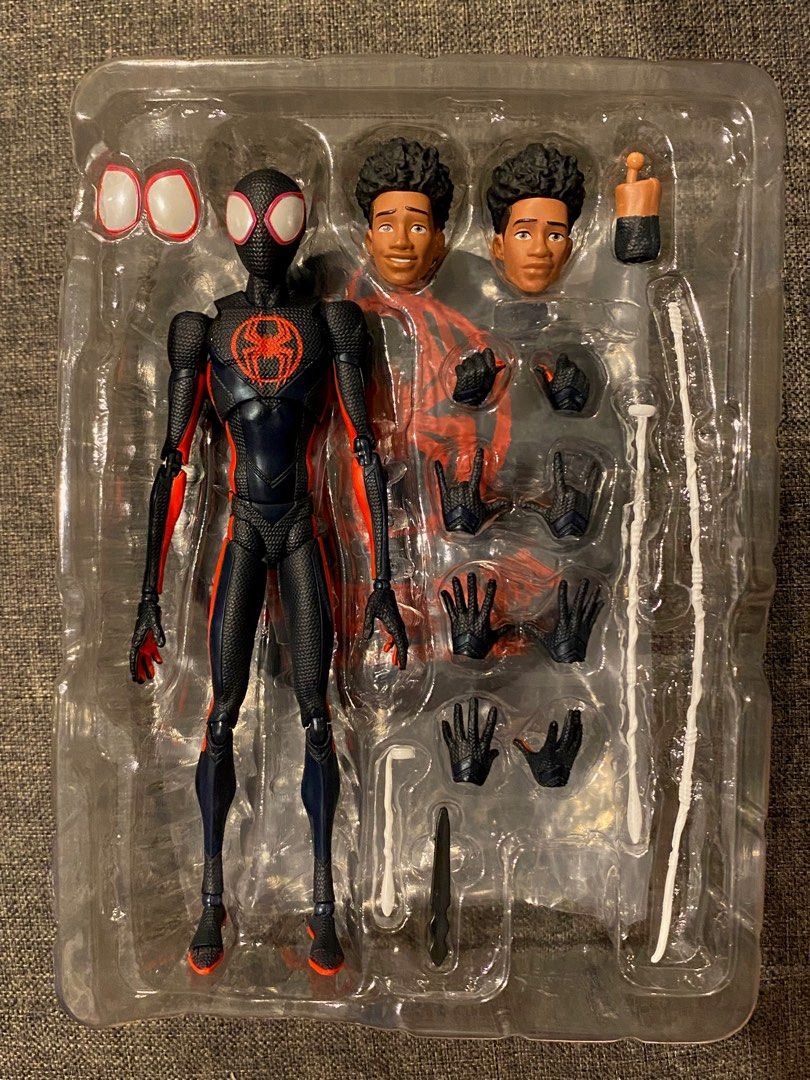 SH Figuarts Miles Morales (Across the Spider-Verse) SHF BIB / Back-in ...