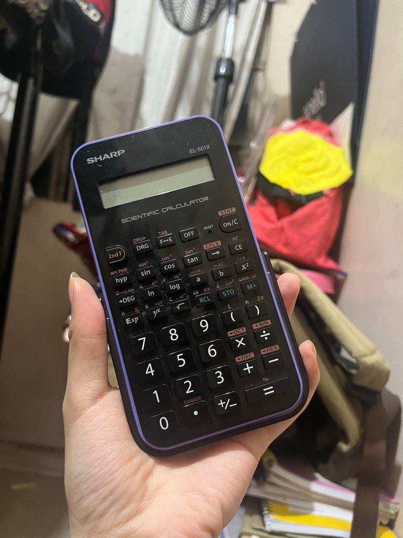 SHARP EL-501X Scientific Calculator, Mobile Phones & Gadgets, Other Gadgets on Carousell