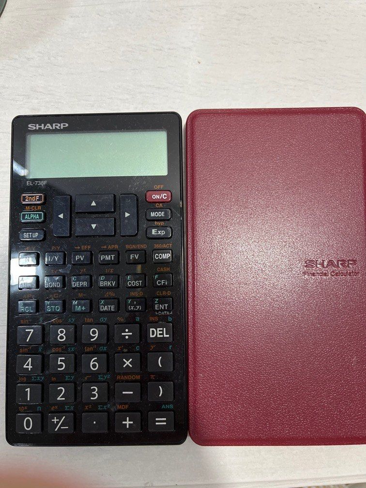 Sharp financial calculator, Hobbies & Toys, Stationery & Craft ...