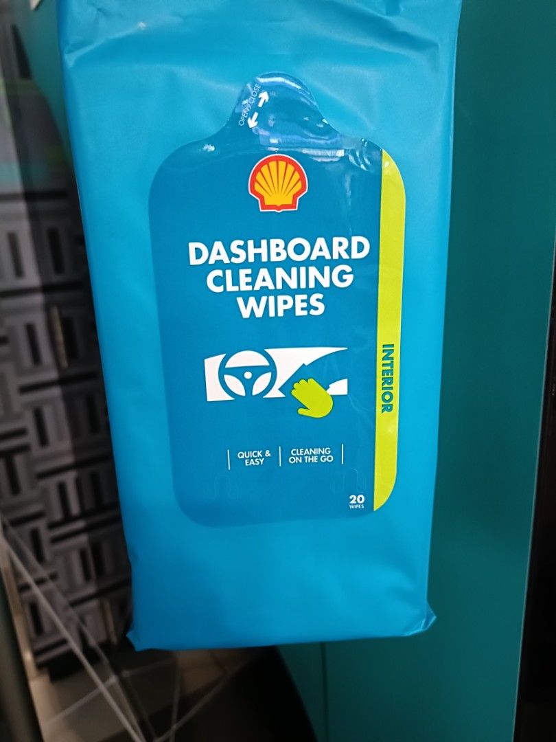 Shell Car Microfibre Cleaning Cloths and Dashboard Wipes, Furniture ...