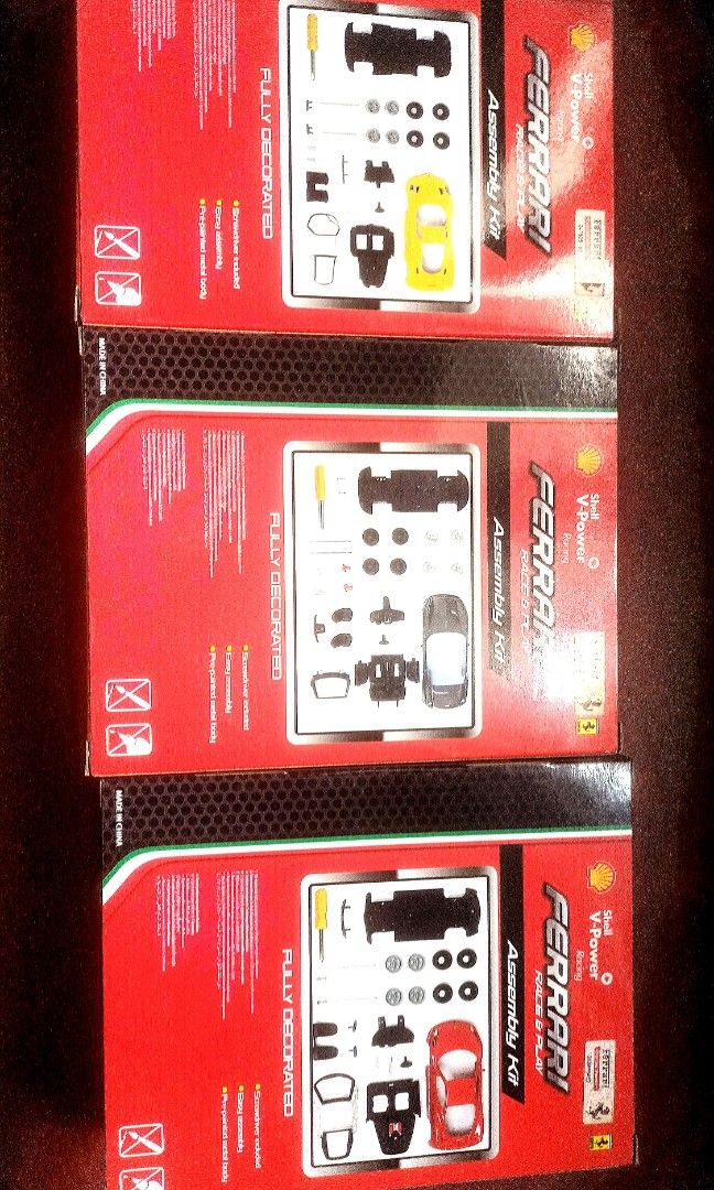Shell x Ferrari Race & Play Assembly kit - complete set, Hobbies & Toys ...