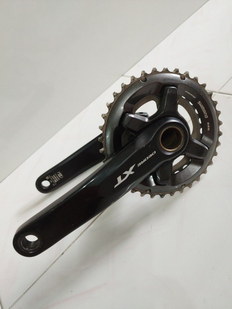 Shimano XT crankset, Sports Equipment, Bicycles & Parts, Parts & Accessories on Carousell