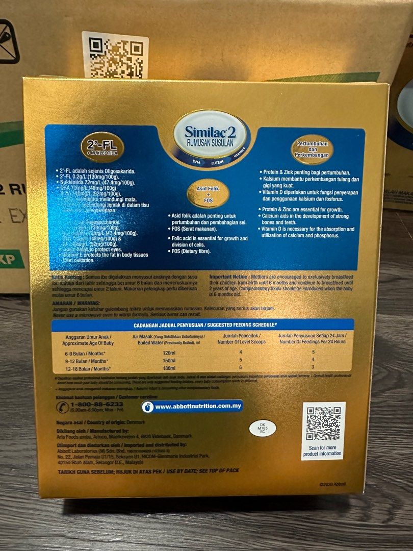 Similac Stage 2 (9 boxes), Babies & Kids, Nursing & Feeding ...