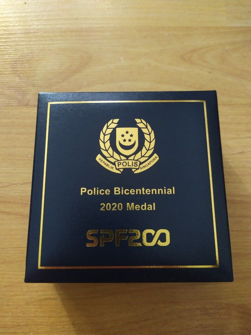 Singapore Police Force SPF2CO Bicentennial 2020 Medal, Hobbies & Toys ...
