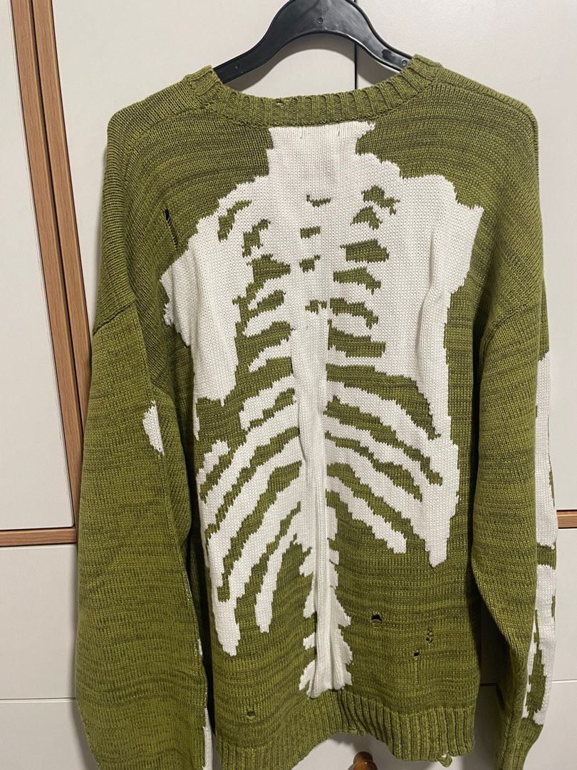 Skeleton Sweater, Men's Fashion, Coats, Jackets and Outerwear on Carousell