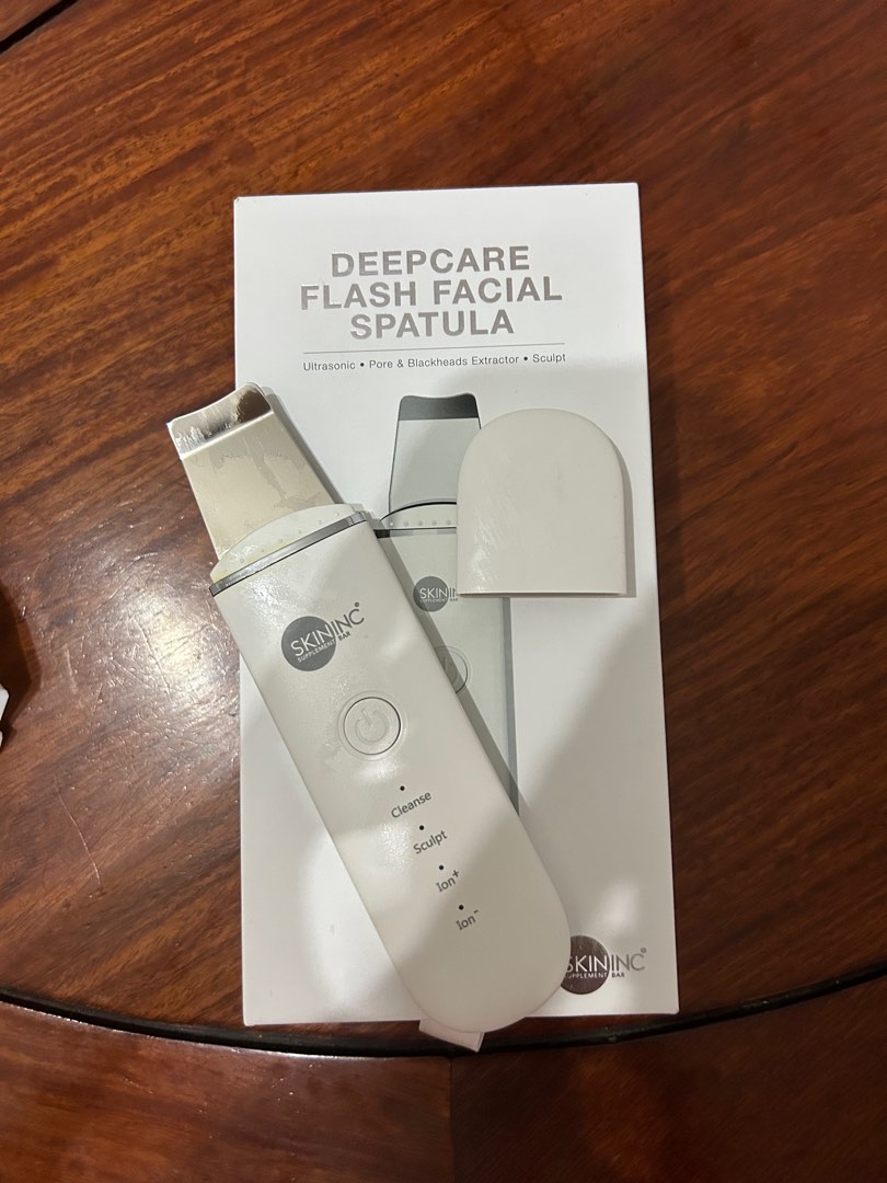 SkinInc - Deepcare Flash Facial Spatula, Beauty & Personal Care, Face, Face Care on Carousell
