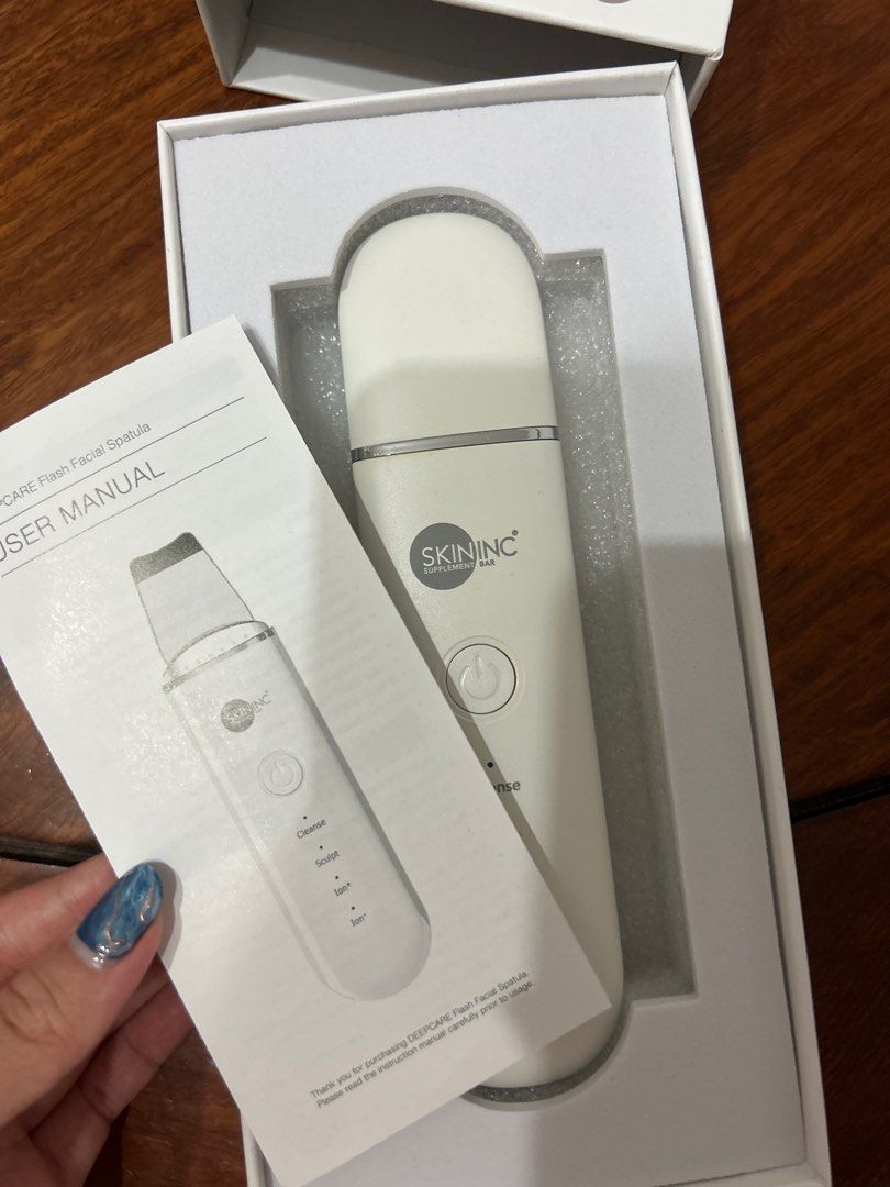 SkinInc - Deepcare Flash Facial Spatula, Beauty & Personal Care, Face, Face Care on Carousell