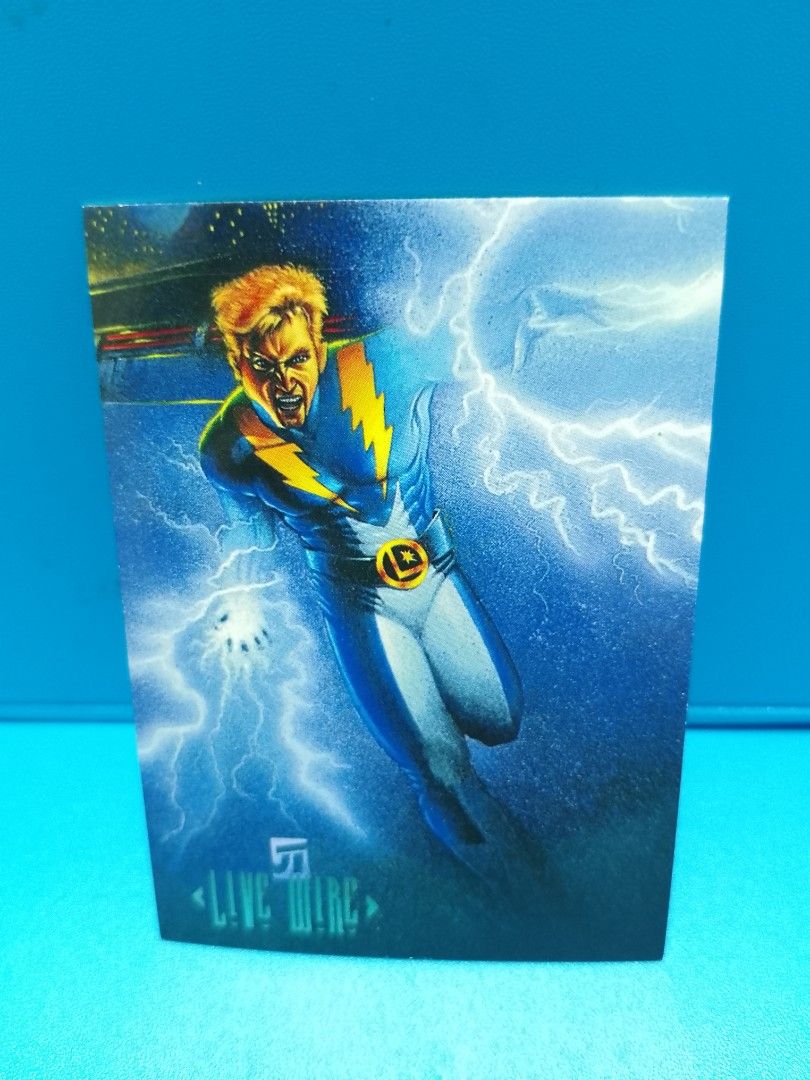 SKYBOX 1994 DC MASTER SERIES #13 LIVE WIRE, Hobbies & Toys, Toys ...