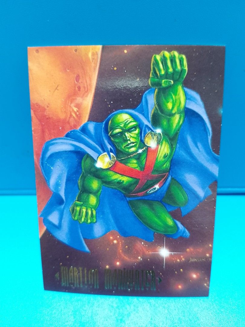 SKYBOX 1994 DC MASTER SERIES #22 MARTIAN MANHUNTER, Hobbies & Toys ...