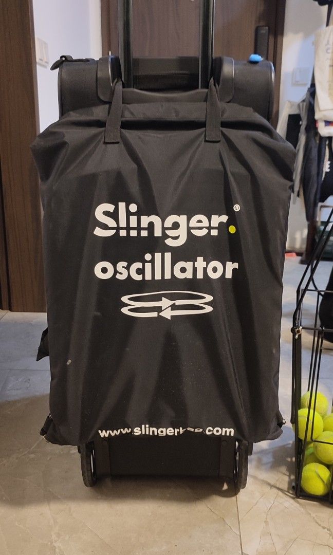 Slinger Tennis Ball Machine, Sports Equipment, Sports & Games, Racket ...